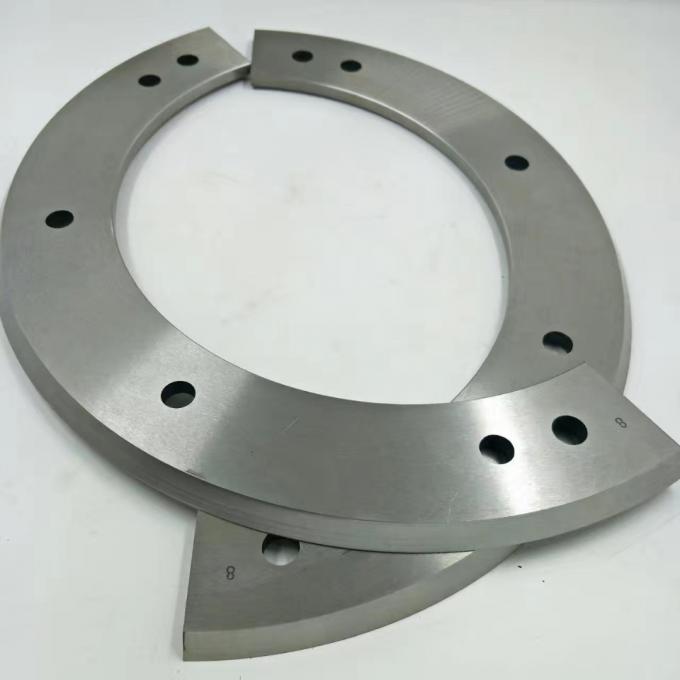Paper Cutter Replacement Blade , Arc 9CrSi Paper Board Machine Dividing ...